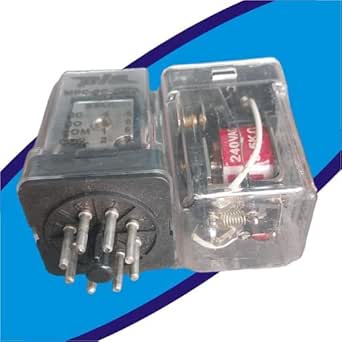 8 Pin Plug-in Type 2 C/O Relay, 220V AC Coil Voltage, PLA (Pack of 20 ...