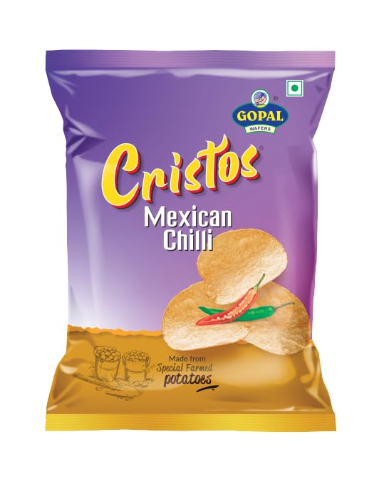 GOPAL NAMKEEN Wafers Cristos Mexican Chilli : Amazon.in: Grocery ...