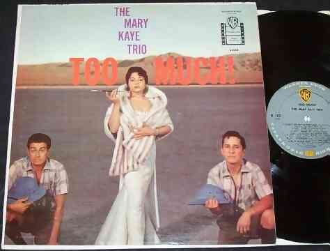 Amazon.com: Too Much! (Audible Audio Edition): Mary Kaye Trio: CDs & Vinyl