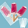 Amazon.com: Ice Popsicles Bags Thick Frozen Pops Ice Cream Bags ...