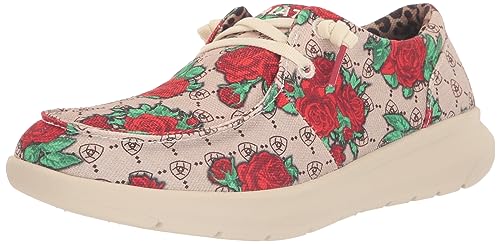 Snapklik.com : Ariat Womens Hilo - Rose Logo Print