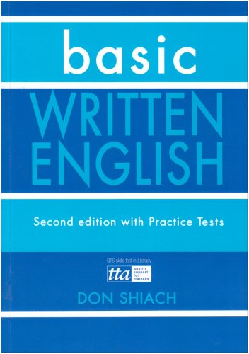 Buy Basic Written English Second Edition Book Online at Low Prices in ...