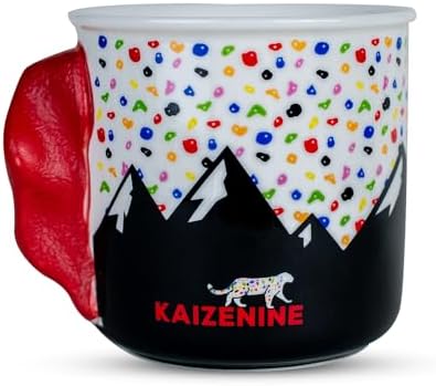 Amazon.com | KAIZENINE Rock Climbing Mug Cup Bouldering Finger Strength ...