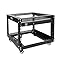 Amazon.com: RIVECO 9U Open Frame Server Rack with Casters- Heavy Duty 4 ...