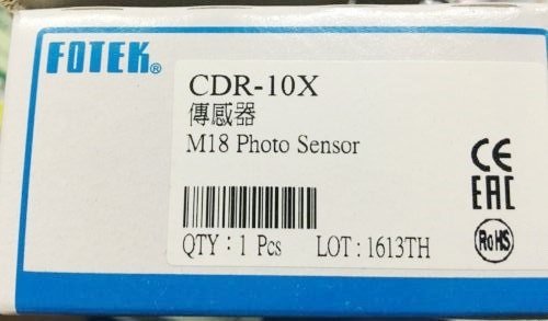 Buy Fotek CDR-10X M18 Photo Sensor, Reflex Type, Sensing Direction ...