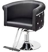 Amazon.com: OmySalon Salon Chair for Hair Stylist Heavy Duty, Barber ...