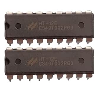 xcluma HT12E HT12D encoder decoder IC set (Pack of 2 Pair) : Amazon.in ...