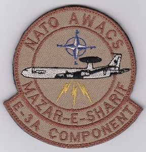 PATCHMANIA NATO Air Force Patch NATO AWACS Mazar E Sharif Patch ...