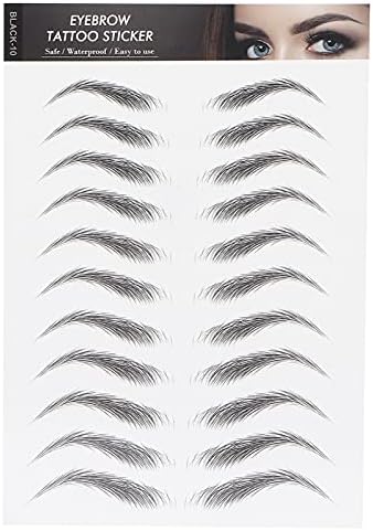 Amazon.com : Eyebrow Sticker, Hair-Like Authentic Eyebrows, Long ...
