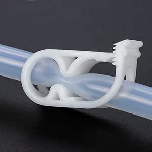 10Pcs Plastic Tubing Clamps 1/4" - 1/2" Adjustable Tube Clamp ...