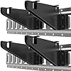 Amazon.com: Famiron 4 Pack E Track Fixed Shelf Brackets,for Shelves in ...