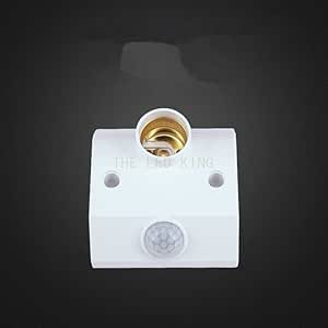 Spare Part E27 Motion Sensor Light Switch 100-240V Motion Detector E27 ...
