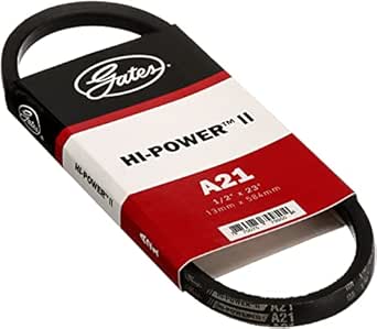 Gates A21 Hi-Power II Belt: Amazon.com: Industrial & Scientific