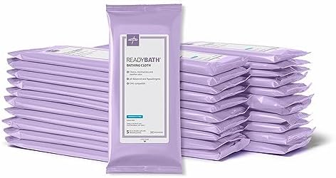 Amazon.com: Medline ReadyBath LUXE Antibacterial Extra Thick Adult Bath ...