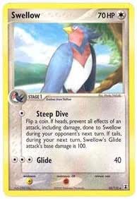 Amazon.com: Pokemon - Swellow (32) - EX Delta Species : Toys & Games