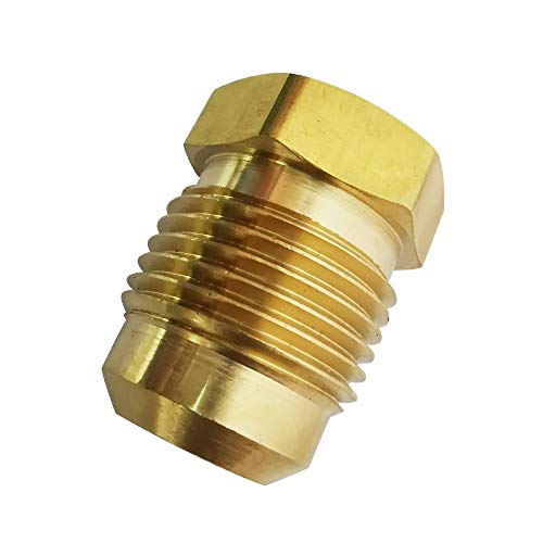 Snapklik.com : Legines Brass SAE 45 Degree Flare Tube Fitting
