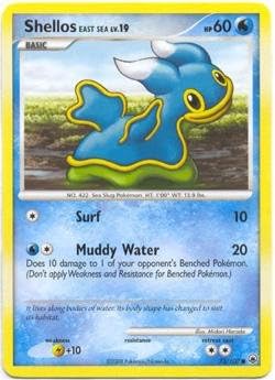 Amazon.com: Pokemon Shellos East Sea - Diamond & Pearl Majestic Dawn ...
