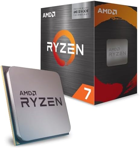 Processore AMD Ryzen 7 5700X3D (8 cores/16 Threads, 105W TDP, AM4 Socket, Cache 100Mb, up to 4,1 ...