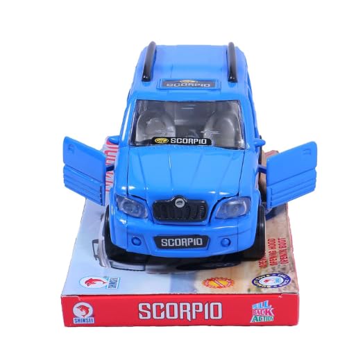 WooZee.. DIE-CAST Scorpio CAR Toy with Pull-Back Action OPENABLE Doors ...