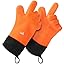 Amazon.com : UNCO- Silicone Gloves Heat Resistant Gloves, Orange ...