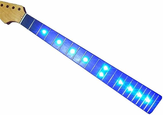 Amazon.com: 22 Frets Maple Electric Guitar Neck Rosewood Fretboard ...