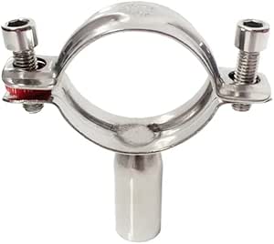 Amazon.com: 2" to 4" L=45 Pipe Hanger Ss304 Pipe Clamp, Pipe Supporter ...