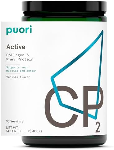 Amazon.com: Puori Whey Protein Powder with Collagen, CP2 Active ...