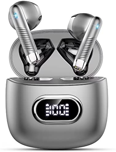 Wireless Headphones, Bluetooth 5.3 Stereo Headphones with HD Microphone ...