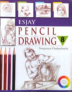 Amazon.in: Buy Pencil Drawing Book 8 with Colour Chart by Esjay ...