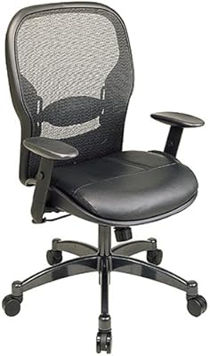 Amazon.com: Realspace® Lenzer Mesh High-Back Task Chair, Black : Home ...