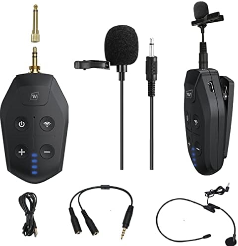 Amazon.com: WinBridge Portable Collar clip Microphone 3.5mm Audio ...