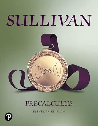 Precalculus: Sullivan, Michael: 9780135189405: Amazon.com: Books