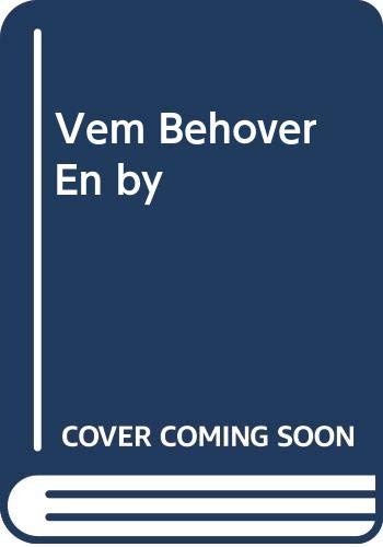 Amazon.com: Vem behover en by (Swedish Edition): 9789172092174: Schmidt ...