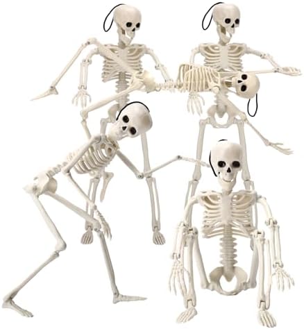Amazon.com : Generic Halloween Skeleton Decorations - 16 Inch 8 Pack ...