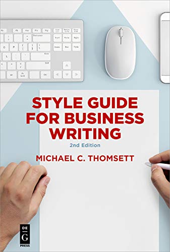 Amazon | Style Guide for Business Writing: Second Edition (English ...
