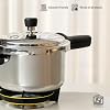 Buy Meyer Presta Triply Pressure Cooker 5.5 Litre | Outer Lid Pressure ...