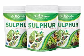 Go Garden Sulphur 90% WG Micronutrient Fertilizer 900Gx3 | High Purity ...