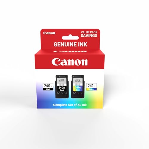 Canon Genuine Ink PG-240 XL / CL-241 XL Value Pack (2 Cartridges ...