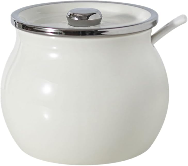 Amazon.com: Grease Collector,Bacon Grease Container with Lid & Spoon ...