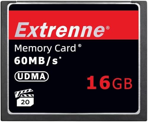Amazon.com: CF Memory Card 16GB UDMA Speed Up to 60MB/s Camera Cards ...