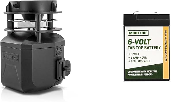 Amazon.com : Moultrie Pro Hunter III Deer Feeder Kit and Moultrie 6 ...