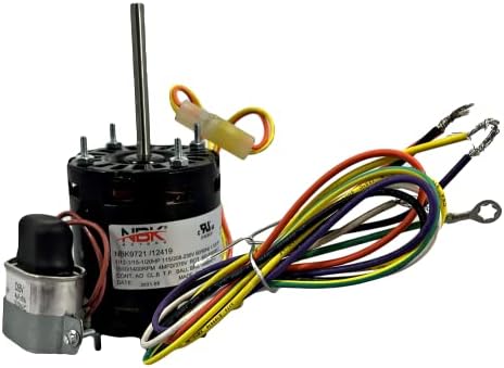 Venmar Make Up Air Motor 02101, 1/17 hp, 1650 RPM, 115 volts Rotom # R2 ...