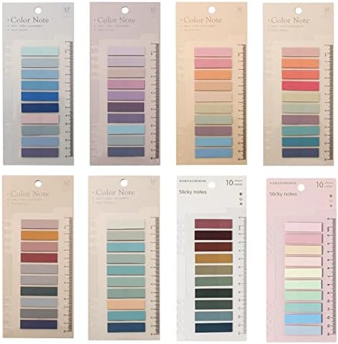 Pack of 1700 Index Sticky Notes Tabs, Page Marker Set, Flags Index ...