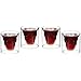 TouchLife Set of 4 MINI 25ml Crystal Skull Shot glass Double Layer ...