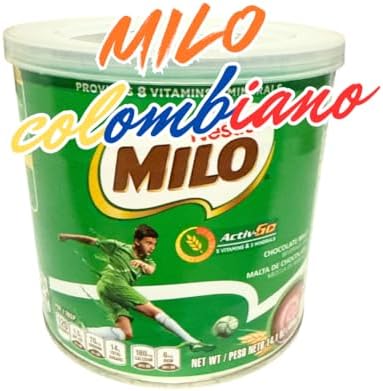 Amazon.com : Milo Colombiano - 14.1 oz - Delicious Chocolate Malt Drink ...