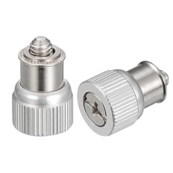 Amazon.com: uxcell 5pcs M5-0.8x8.89mm Computer Case Stainless Steel ...