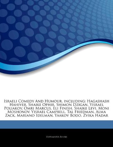 Amazon | Articles on Israeli Comedy and Humour, Including: Hagashash ...