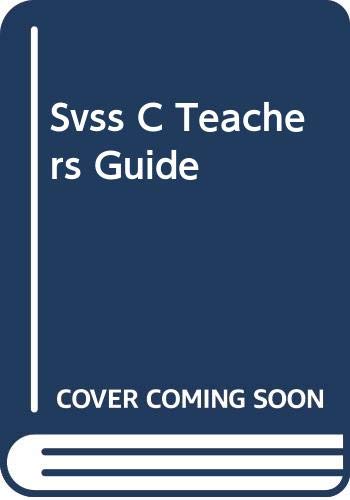 Svss C Teachers Guide: Unknown Author: 9781419020414: Amazon.com: Books