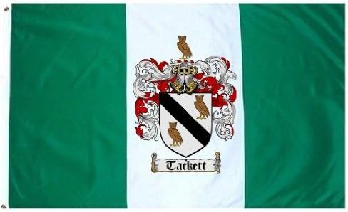 Amazon.com : Tackett Family Crest / Coat of Arms Flag. Large 3 ft. x 5 ...