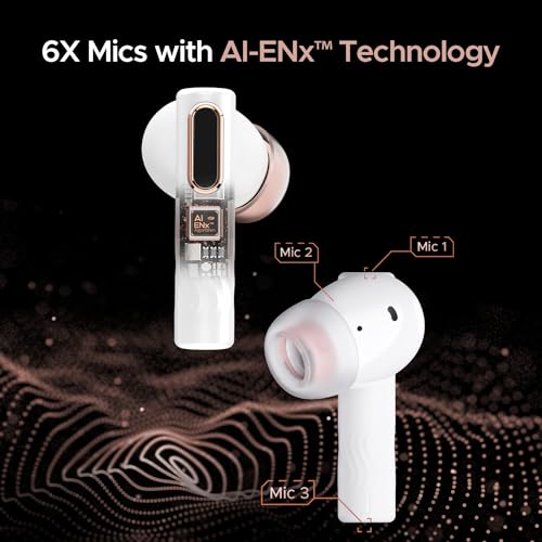 Boat Nirvana Nebula Truly Wireless in Ear Earbuds W /Dolby Audio, ANC ...